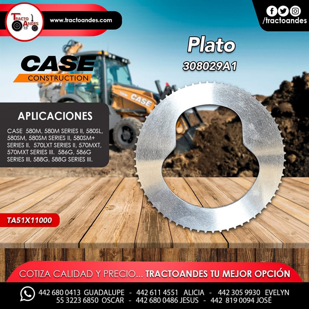 Filtro de Aire - 86982522 - 86982523 - TractoAndes
